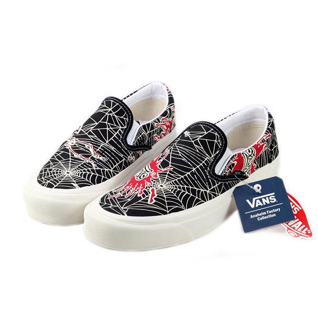 Vans UA Classic Slip-On 98 DX Anaheim Factory Spider Web - Vans UA ...