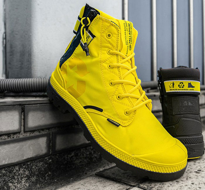 Năng động xuống phố cùng giày Palladium vàng