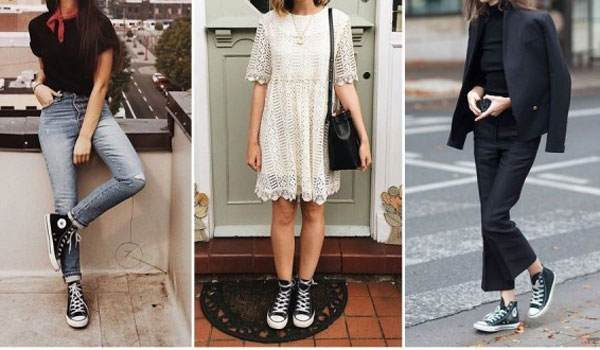 Ngắm nhìn loạt outfit kết hợp với Converse siêu chất cho những ngày vào hè